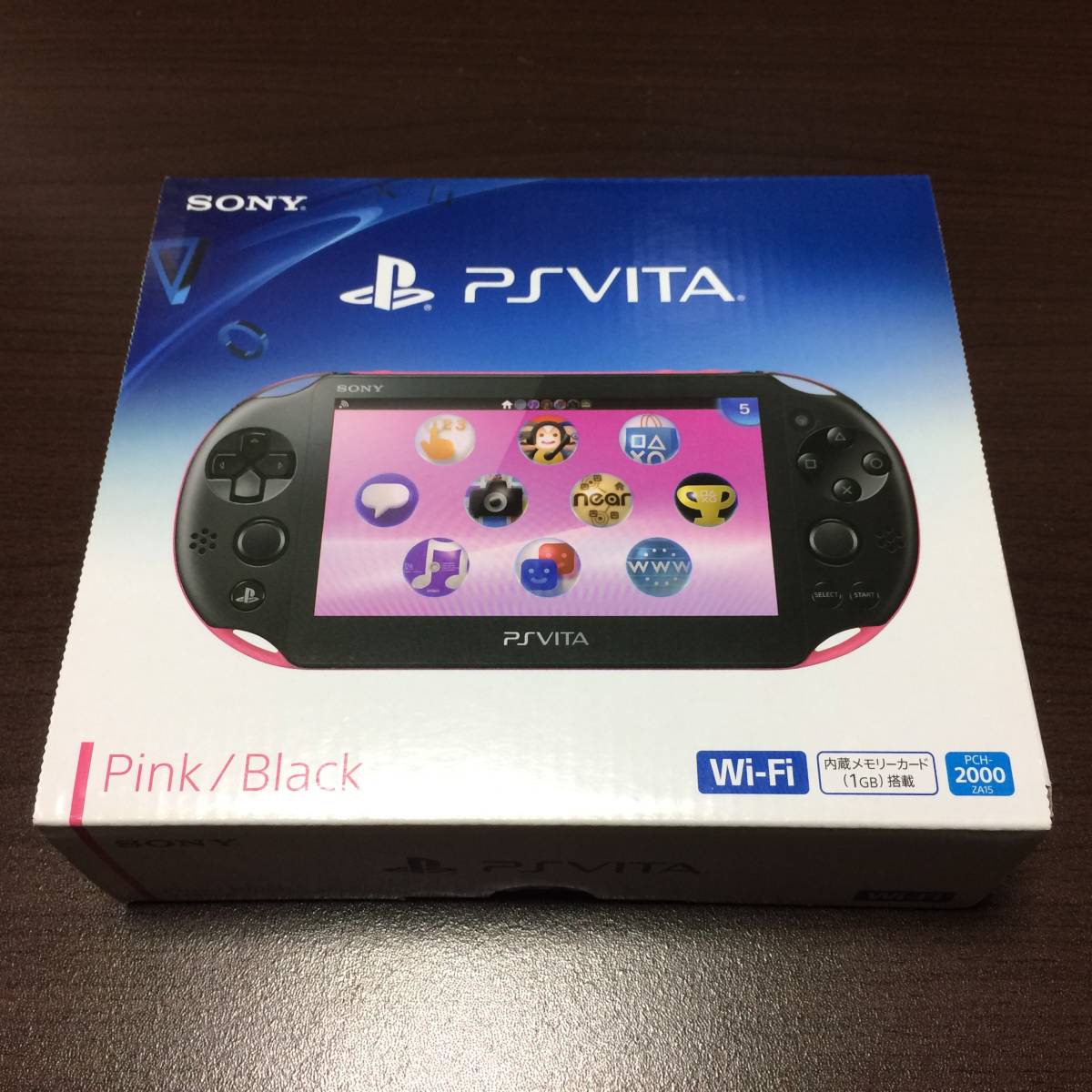 Playstation Vita PCH-2000ZA15 ピンク／ブラック Wi-Fiモデル 生産終了品 本体 PSVita PS Vita ...