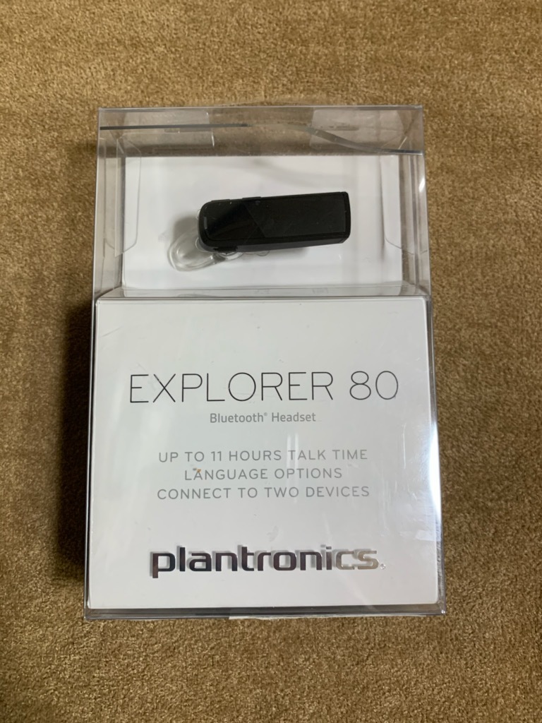 J210 Plantronics Explorer 80 プラントロニクス Bluetooth ワイヤレスヘッドセット 片耳イヤホン(イヤフォン)｜売買されたオークション情報、yahooの商品 ...