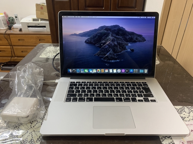 Apple MacBook Pro Retina A1398 Late 2013 Core i7 2.0GHz/15インチ/Win10 Pro/8GB/超高速 PCIe SSD 512GB ...