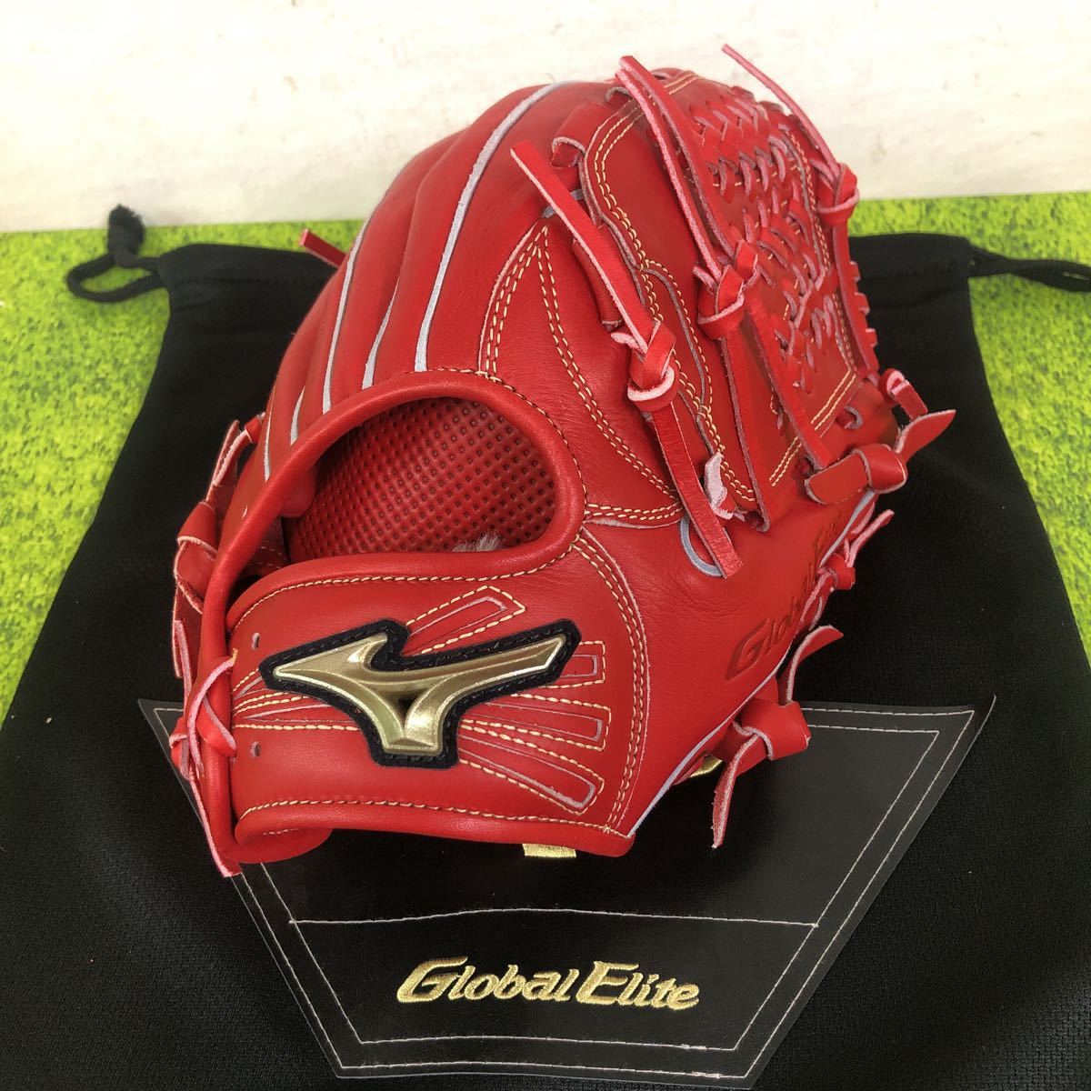 G-3405 タグ付き 品 ミズノ mizuno グローバルエリート Global Elite 軟式 1AJGR22410 オールラウンド グラブ グローブ 野球(オールラウンド)｜売買された ...
