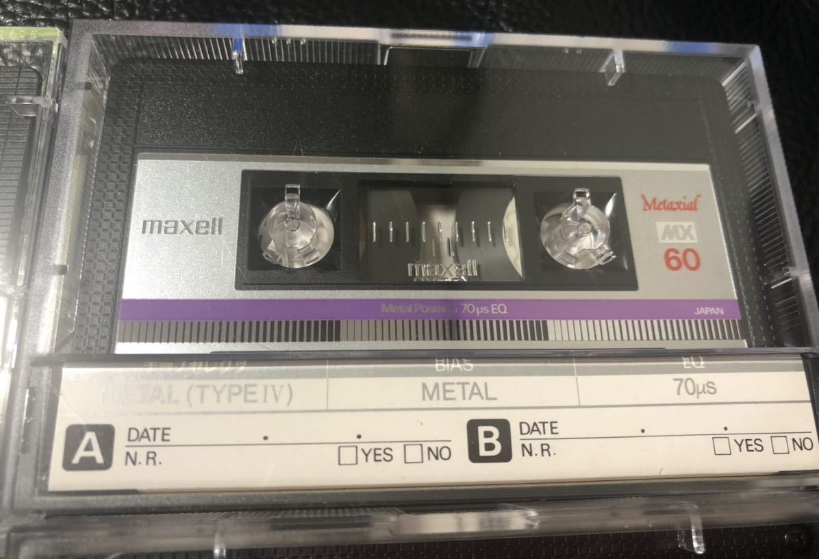 10本 カセットテープ 爪あり maxell Metal Position 70μs EQ Metaxial MX46 MX60 magnax METAL 50 TDK MA60 MA90 ...