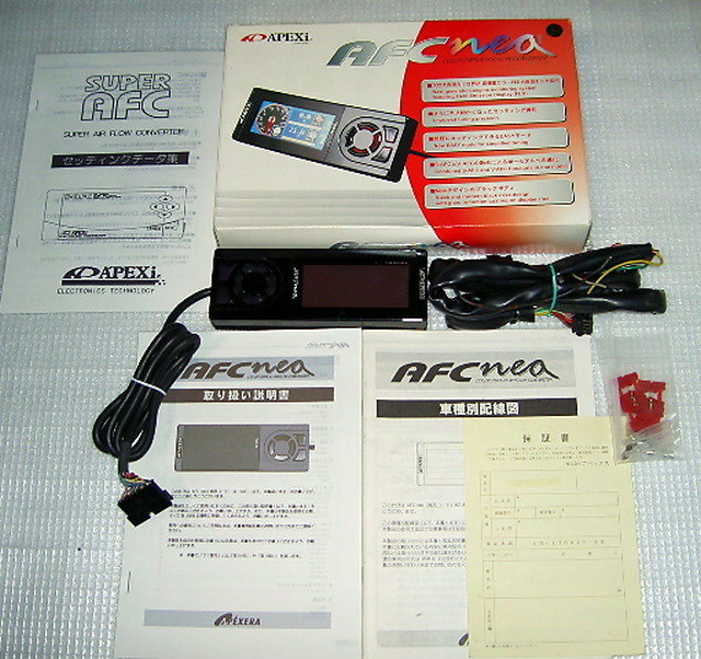 スーパー AFC neo エアフロ 補正 S-AFC FED大画面タイプ 燃調/SVC/VSC/燃料/燃費/アペックス/HKS/エコ/改善他 ...