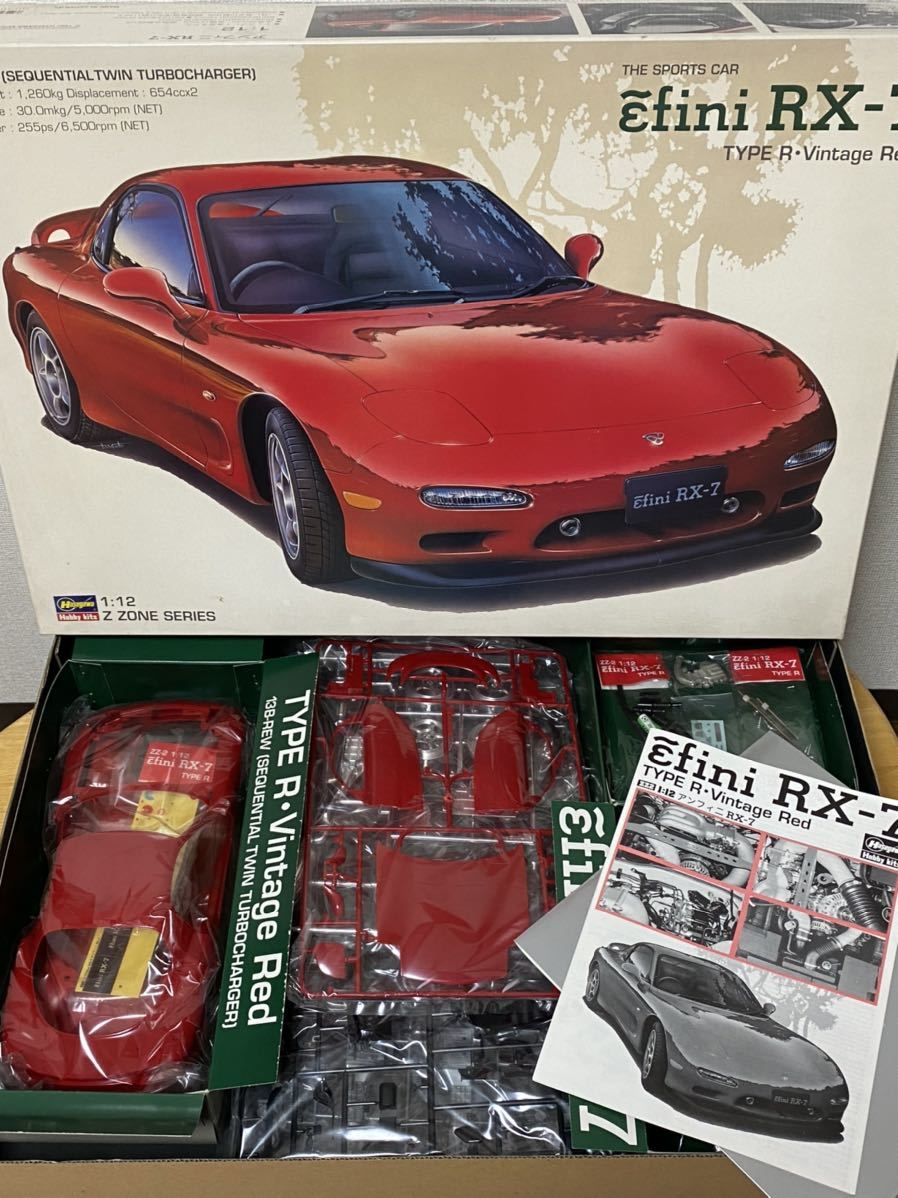 100円 ハセガワ1/12 マツダ アンフィニ RX-7 TYPE R ビンテージ レッド(マツダ)｜売買されたオークション情報、yahooの商品情報をアーカイブ公開 - オークファン ...