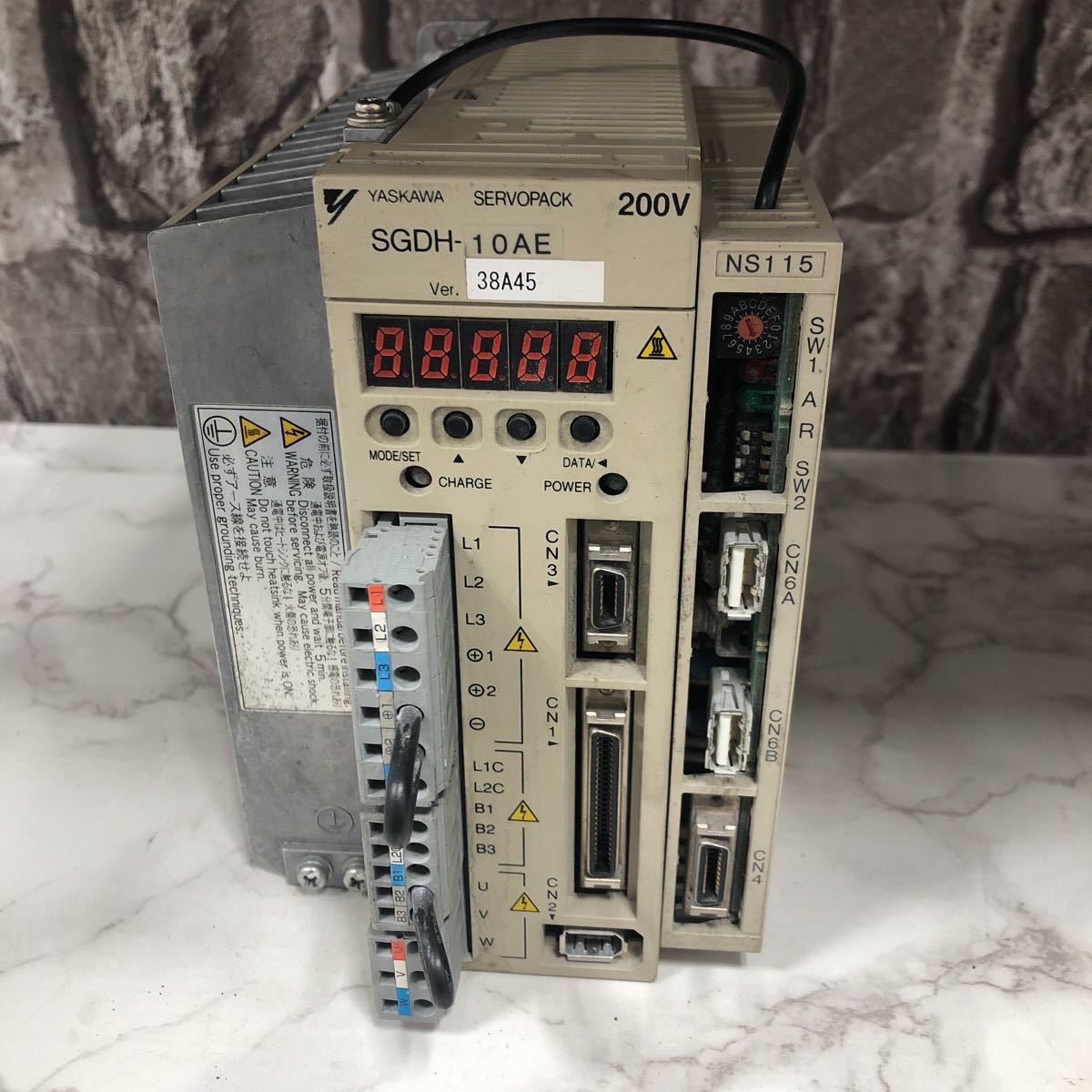 安川電機 サーボパック SGDH-10AE + サーボドライブ JUSP-NS115 ②(その他)｜売買されたオークション情報、yahooの商品情報をアーカイブ公開 - オークファン ...