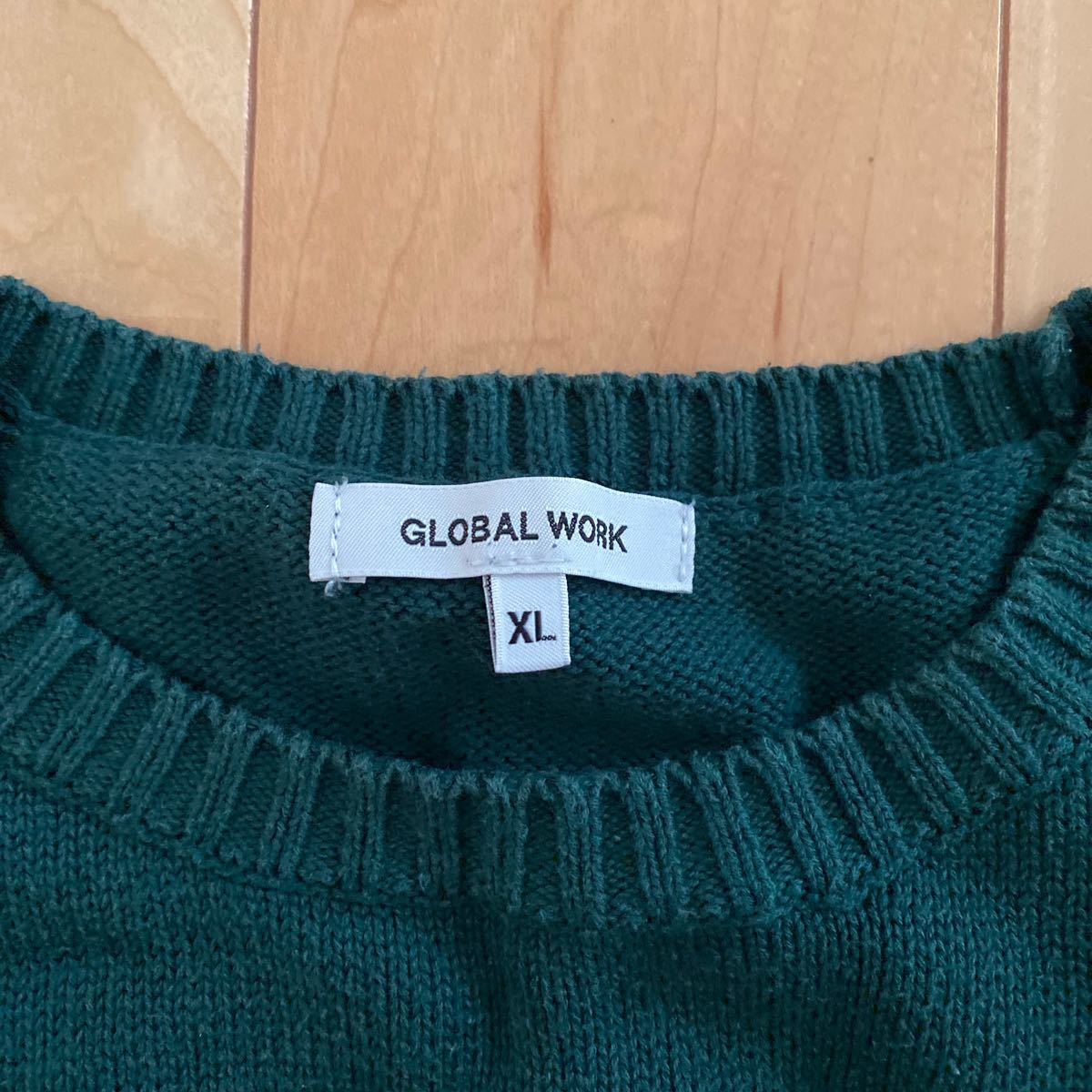 グローバルワーク globalwork 長袖ニット セーター XL 130㎝(130（125～134cm）)｜売買されたオークション情報、yahooの商品情報をアーカイブ公開 - オークファン ...