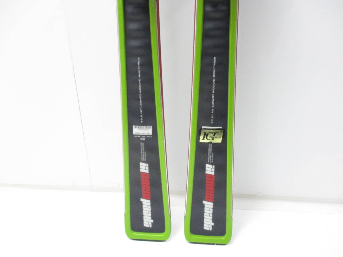 エラン/elan speed wave 12 FUSION 168cm / 調整ビン elan ELD11 カービングスキー(160cm ...