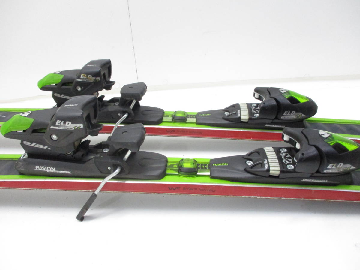 エラン/elan speed wave 12 FUSION 168cm / 調整ビン elan ELD11 カービングスキー(160cm ...