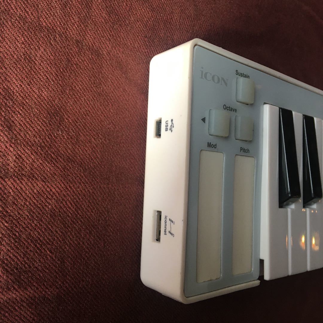 iCON iKEY MIDIコントローラー 鍵盤(MIDIキーボード、コントローラー)｜売買されたオークション情報、yahooの商品情報をアーカイブ公開 - オークファン（aucfan.com）