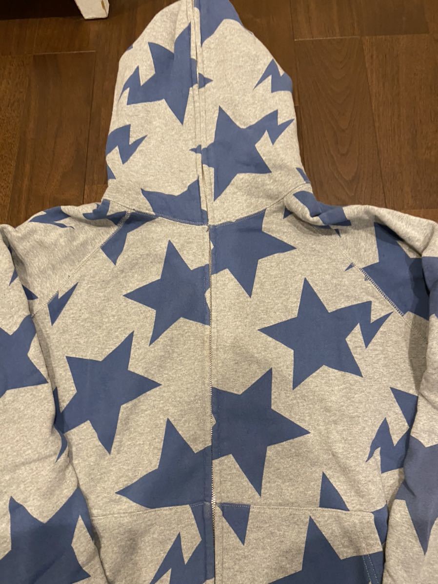 A BATHING APE BAPE マイロ マルチ スター パーカー Lサイズ アベイシングエイプ BAPESTA 国旗 コラボ NIGO ...