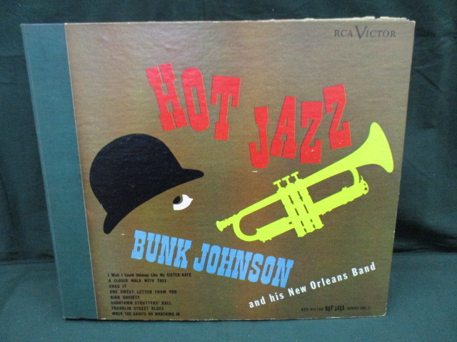 SP Album BUNK JOHNSON / & HIS NEW ORLEANS BAND RCA HJ-7 4SPs(ジャズ)｜売買された ...