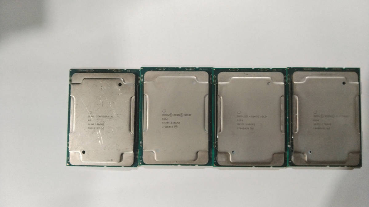 LGA3647 CPUジャンク4点(Xeon)｜売買されたオークション情報、yahooの商品情報をアーカイブ公開 - オークファン ...