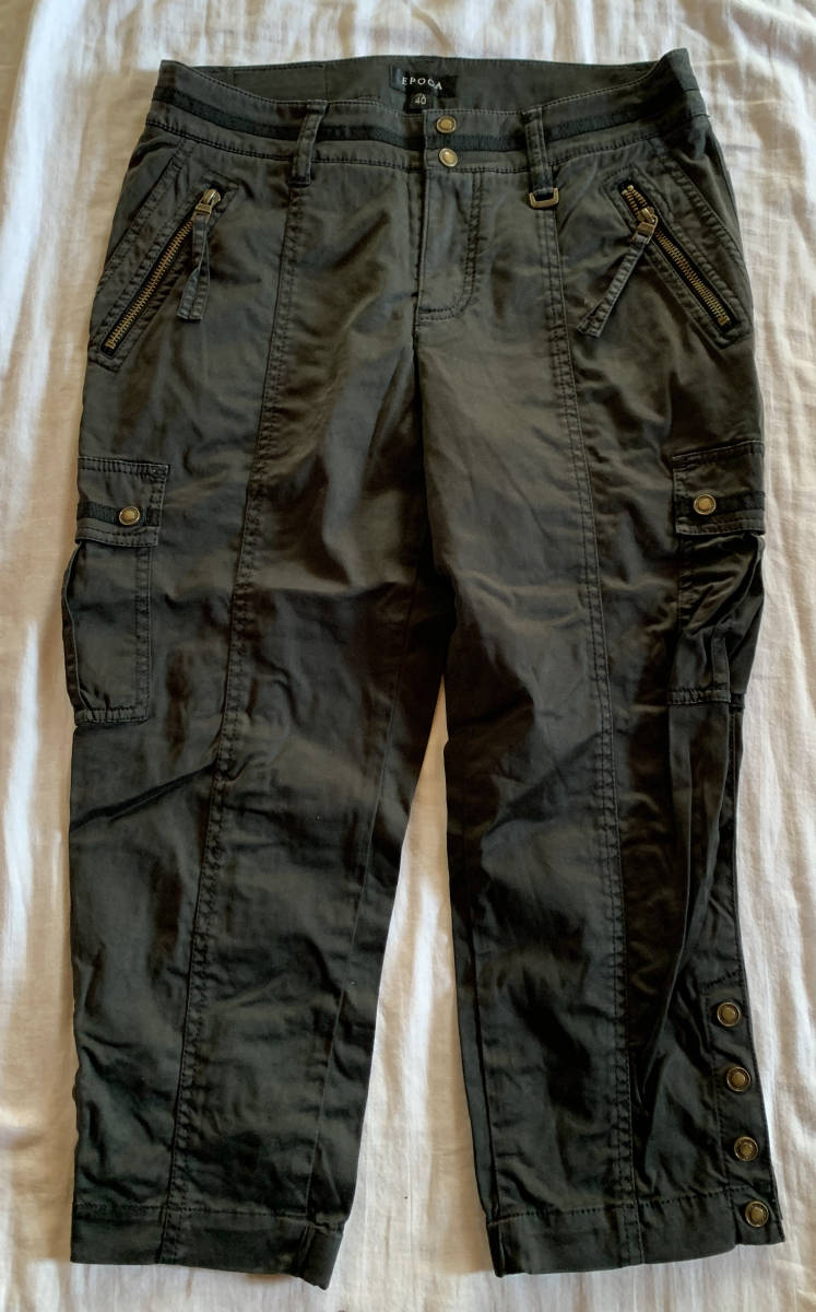 EPOCA エポカ アンクルパンツ 黒 40 保管品(その他)｜売買されたオークション情報、yahooの商品情報をアーカイブ公開 - オークファン（aucfan.com）
