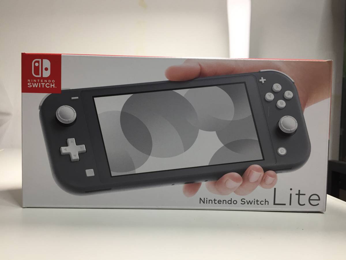 Nintendo Switch Lite 本体 グレー HDS-S-GAZAA 保証印有 任天堂 スイッチ ライト(ニンテンドースイッチ本体 ...