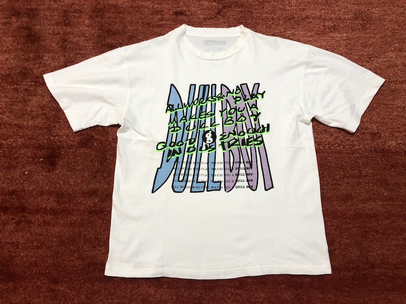 GOODENOUGH グッドイナフ x DOUBLEDUTCH ダブルダッチ ”25周年記念 ‘DULL BOY TEE”Tシャツ size M ホワイト(半袖Tシャツ)｜売買された ...