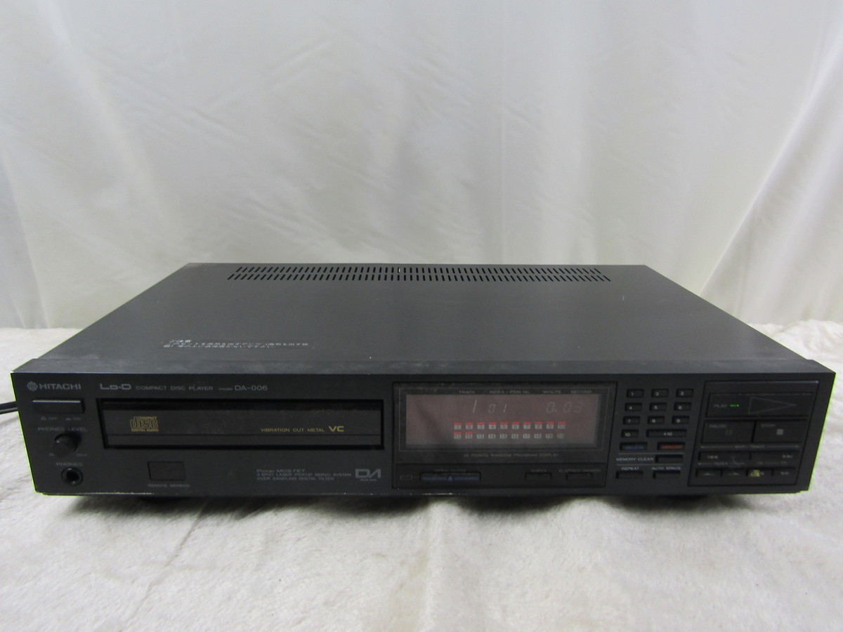H3-205 HITACHI/Lo-D 日立/ヒタチ/ローディ CDプレーヤー DA-006(一般)｜売買されたオークション情報、yahooの ...