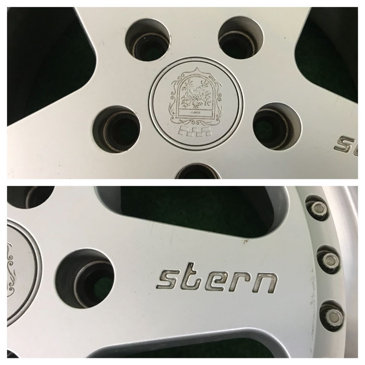 STERN FACE-2 17インチ 17×7J +44 17×8J +52 114.3 5H ハブ径:約73mm 4本セット アルミ 腐食 ...