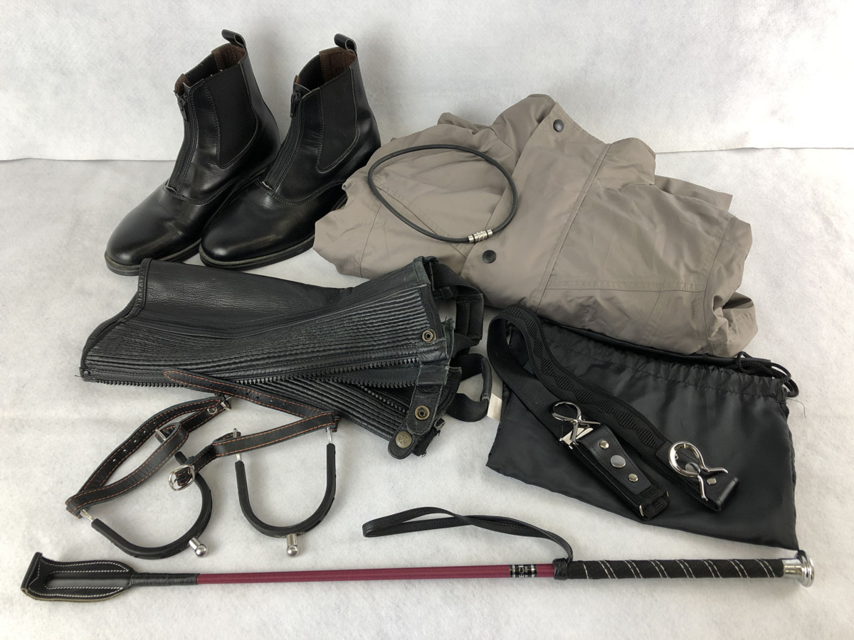 ジャンク品 乗馬セット ウェア/ブーツ/鞭/サポーターなど CAVALLO SOYO他(乗馬、馬術)｜売買されたオークション情報、yahooの商品情報をアーカイブ公開 - オークファン ...