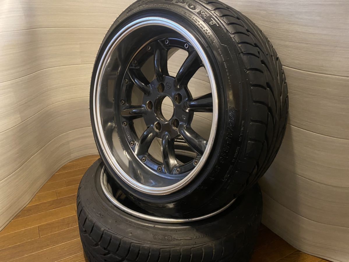 SSR RS-8 9J Dタイプ 2本 旧車 ワタナベ Z31 JZX81 スピードスター タナベ RSワタナベ watanabe 街道 ...