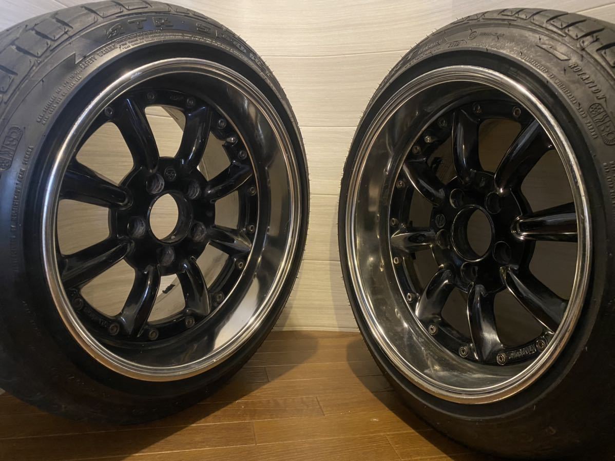 SSR RS-8 9J Dタイプ 2本 旧車 ワタナベ Z31 JZX81 スピードスター タナベ RSワタナベ watanabe 街道 ...