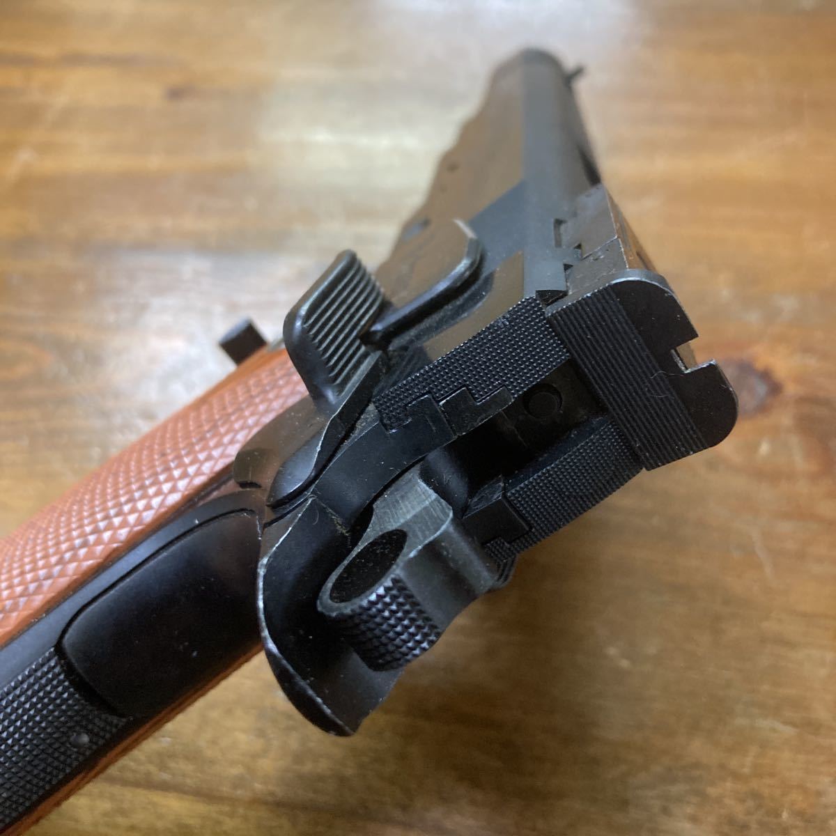 ジャンク品 MODEL OF 1911-A1 CAL 9mm pachmayr SPRINGFIELD ARMORY ASGK WILSON ...