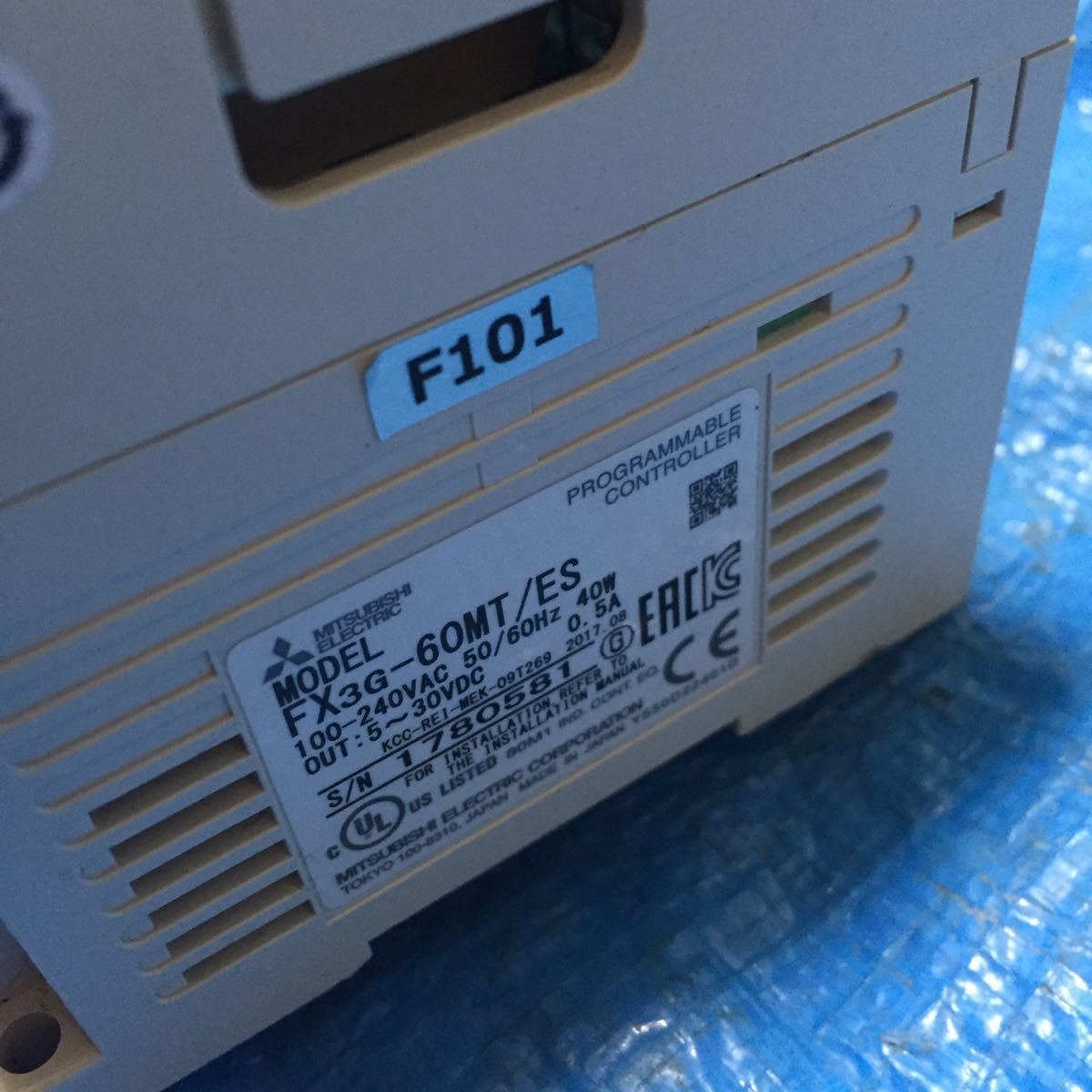 三菱電機 PLC シーケンサー FX-3G-60MT/ES(スイッチング電源)｜売買されたオークション情報、yahooの商品情報をアーカイブ ...