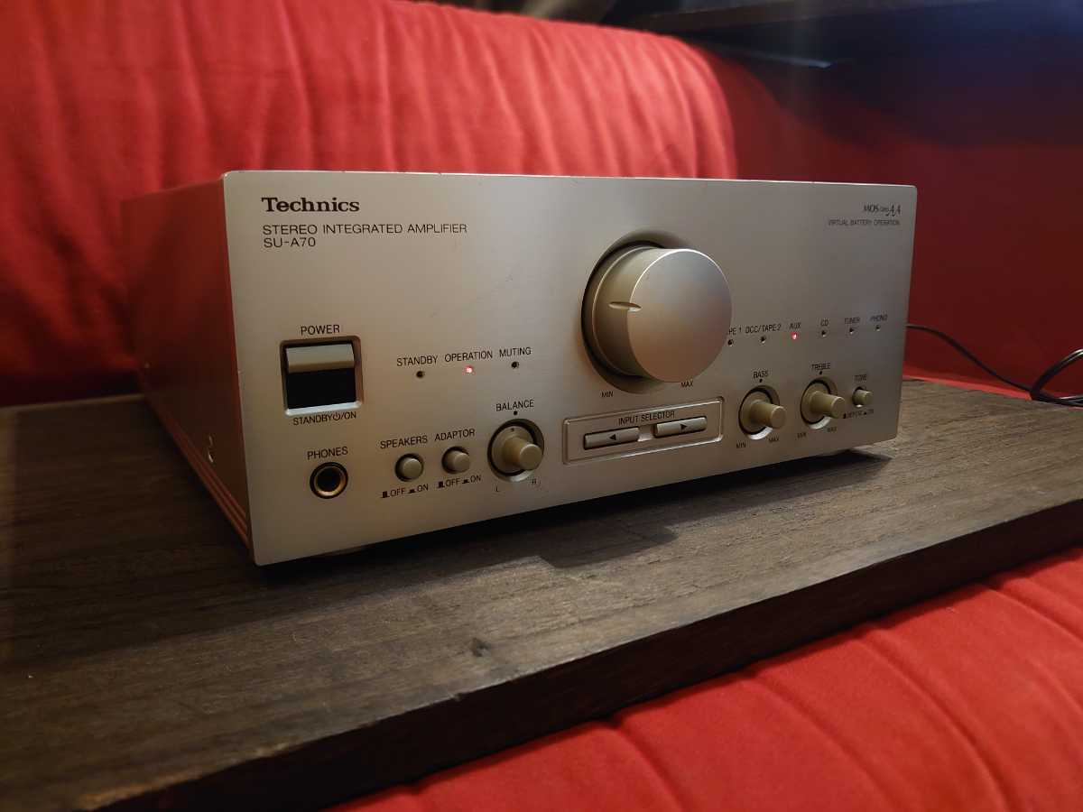 Technics SU-A70 INTEGRATED AMPLIFIER プリメインアンプ テクニクス アンプ(テクニクス)｜売買された ...