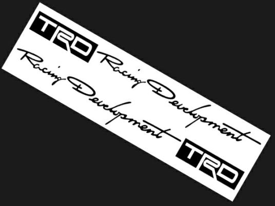 TRD Racing Development 27cm×2枚LR ステッカー トヨタ Gazoo Racing ガズーレーシング(トヨタ)｜売買されたオークション情報、yahooの商品情報を ...