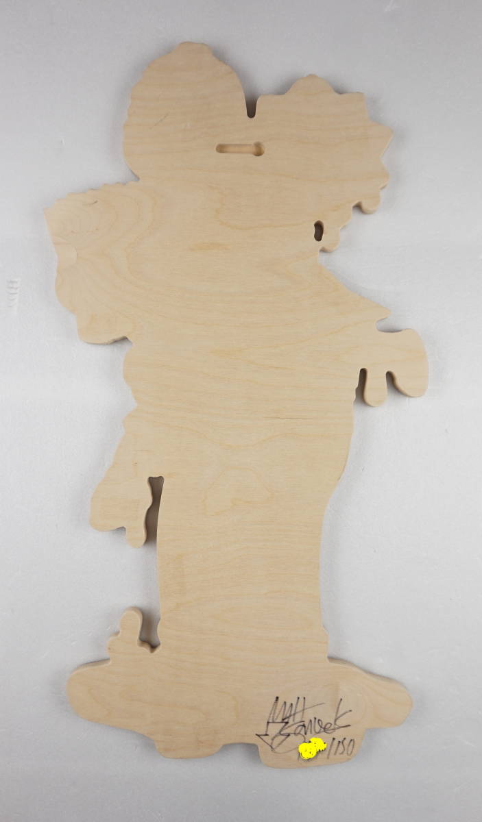 激 Matt Gondek- 直筆サイン 初期作品『Deconstructed Simpsons Nuclear Family』 COA付検 ...