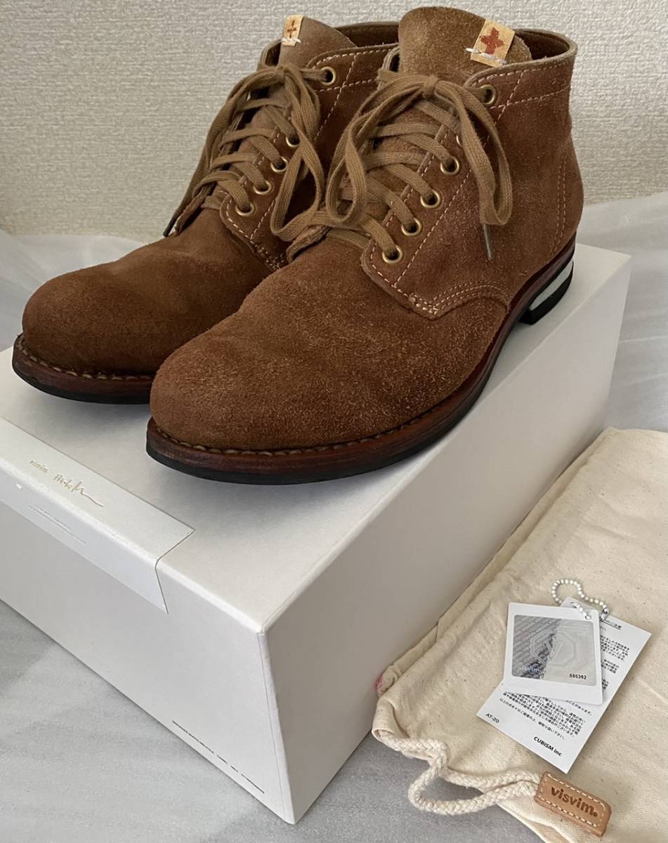 visvim 13AW BRIGADIER BOOTS MID-FOLK CAMEL M9.5 SKAGWAY PATTEN CORDA ICT ND JUMBO 中村ヒロキ FOLEY ...