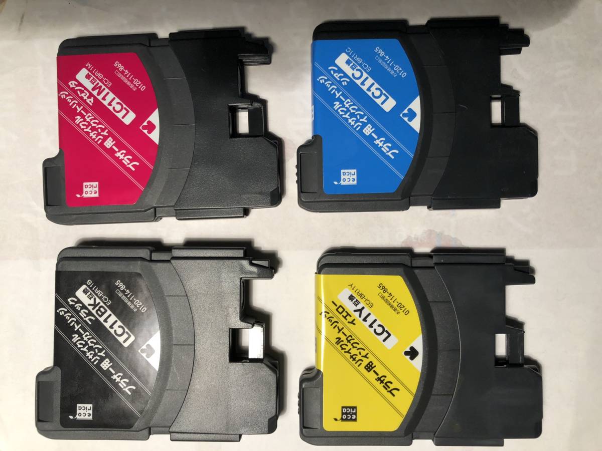 ブラザー用LC11-4PK互換インク エコリカECI-BR114P/BOX(ブラザー)｜売買されたオークション情報、yahooの商品情報をアーカイブ公開 - オークファン（aucfan.com）