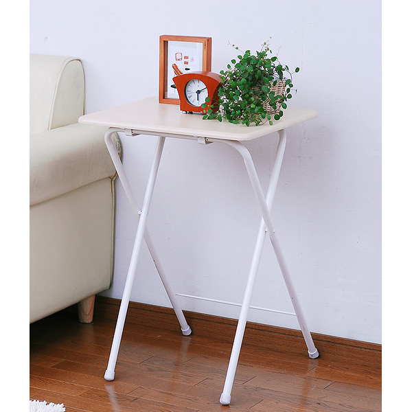 FMH07450 山善 折りたたみミニテーブル ハイタイプ ナチュラルメイプル/アイボリー YST-5040H 90 NM/IV(サイドテーブル)｜売買されたオークション情報、yahooの商品 ...