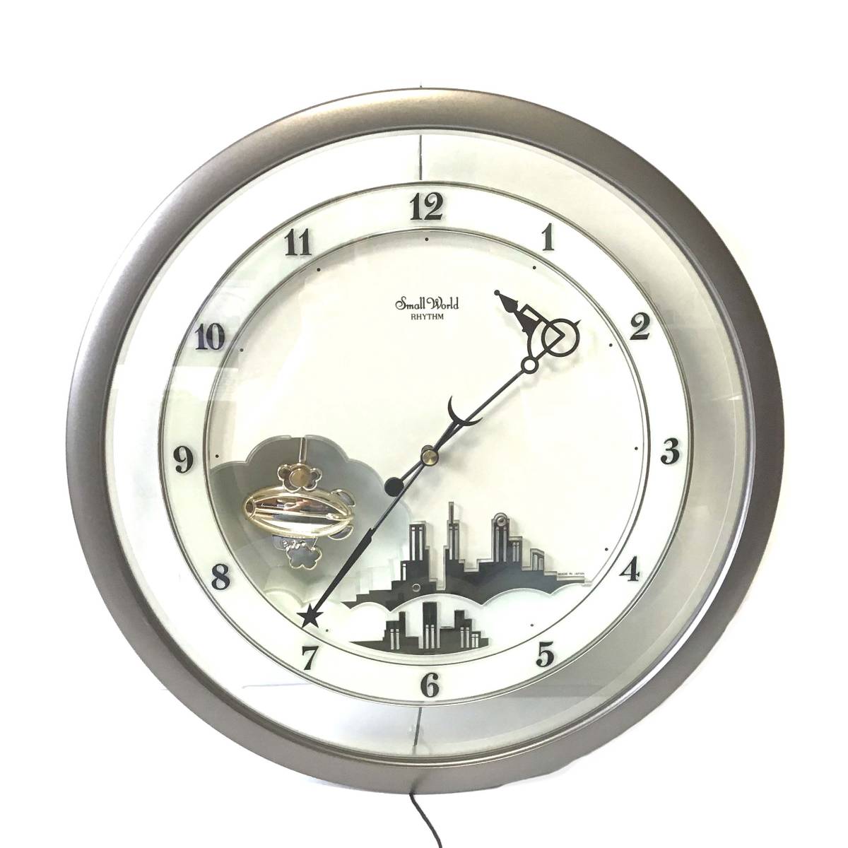 CL 現状販売品 リズム時計株式会社 Small World RHYTHM 4MH689 掛け時計 リズム時計 からくり時計(アナログ)｜売買 ...