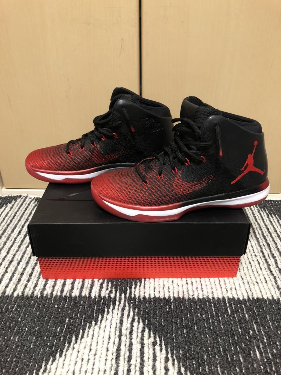 正規品 NIKE AIR JORDAN 31 BRED ナイキ エアジョーダン 1 3 4 5 US9.5 27.5cm(27.5cm)｜売買 ...