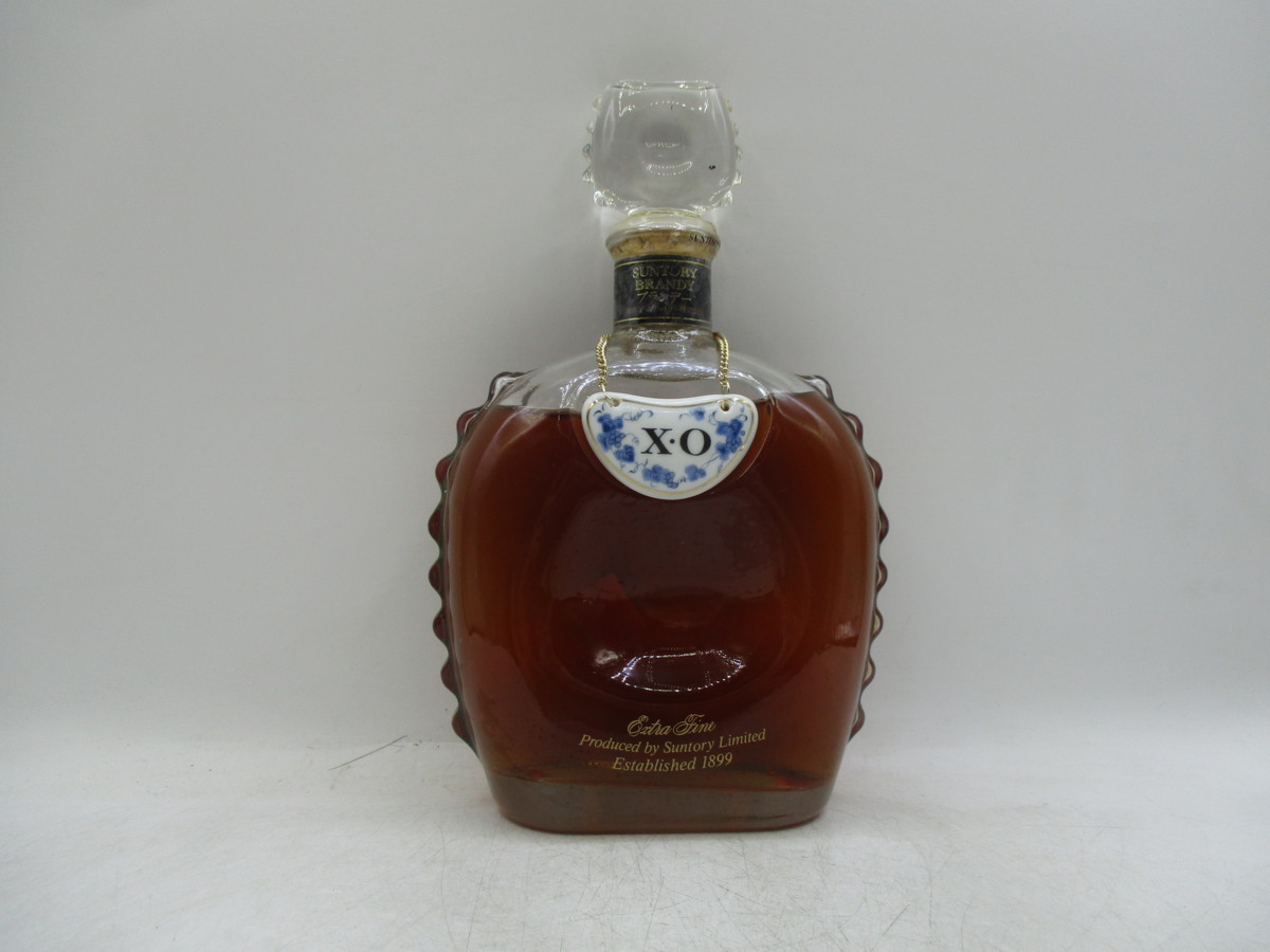 同梱OK商品 SUNTORY BRANDY XO EXTRA FINE サントリー ブランデー エクストラ ファイン 古酒 700ml B50873(ブランデー)｜売買されたオークション情報 ...