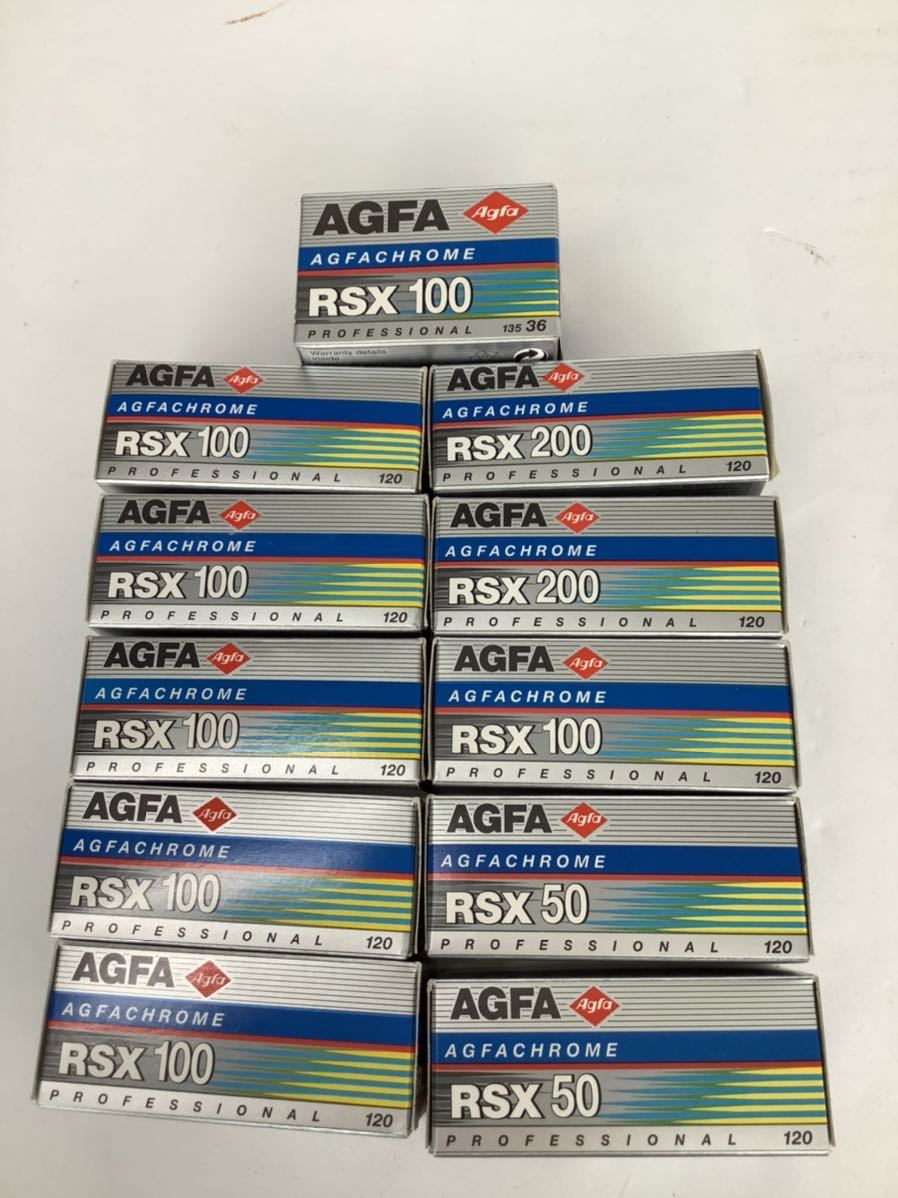 返品不可 フィルム 期限切れ AGFA AGFACHROME RSX 50 100 200 professional 120 135 36 # ...
