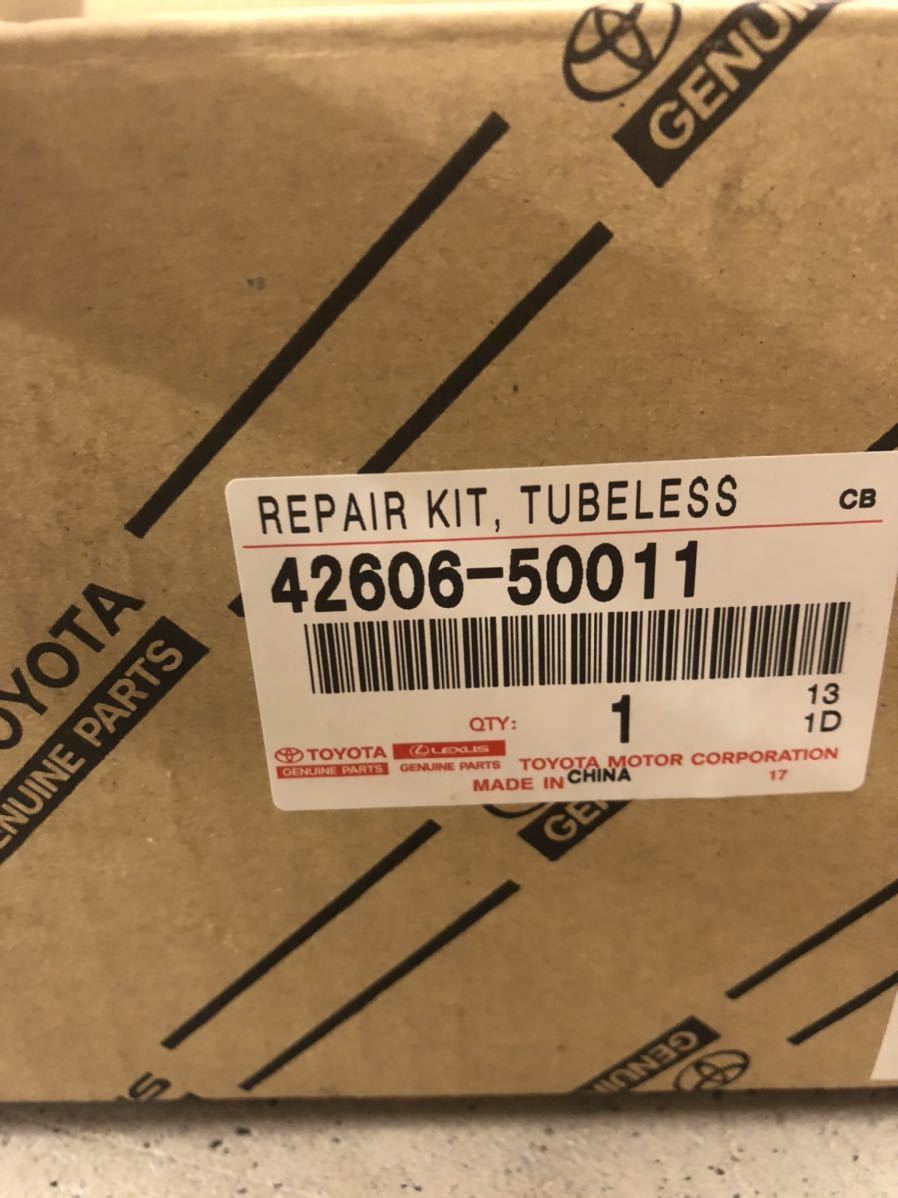 純正 レクサス パンク修理キット トヨタ 42606-50011 応急 パンク修理 IS LS GS HS RX NX CT UX ...