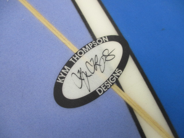 F7817 良品 Rip Curl/リップカール KYM THOMPSON 6.2フィート サーフボード フィン付き ショートボード 横浜市 ...