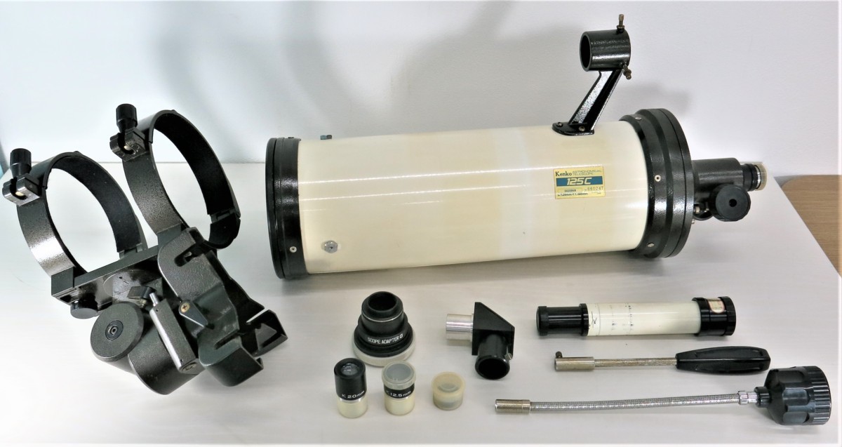 秦野店 現状品 7-27 Kenko 125C D:125mm f:1000mm カセグレン CASSEGRAIN 天体望遠鏡(望遠鏡)｜売買 ...
