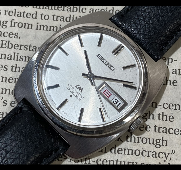 セイコー ロードマチック LM 5606-7130 メンズ デイデイト 自動巻腕時計 アンティーク(その他)｜売買されたオークション情報、yahooの商品情報をアーカイブ公開 - オークファン ...