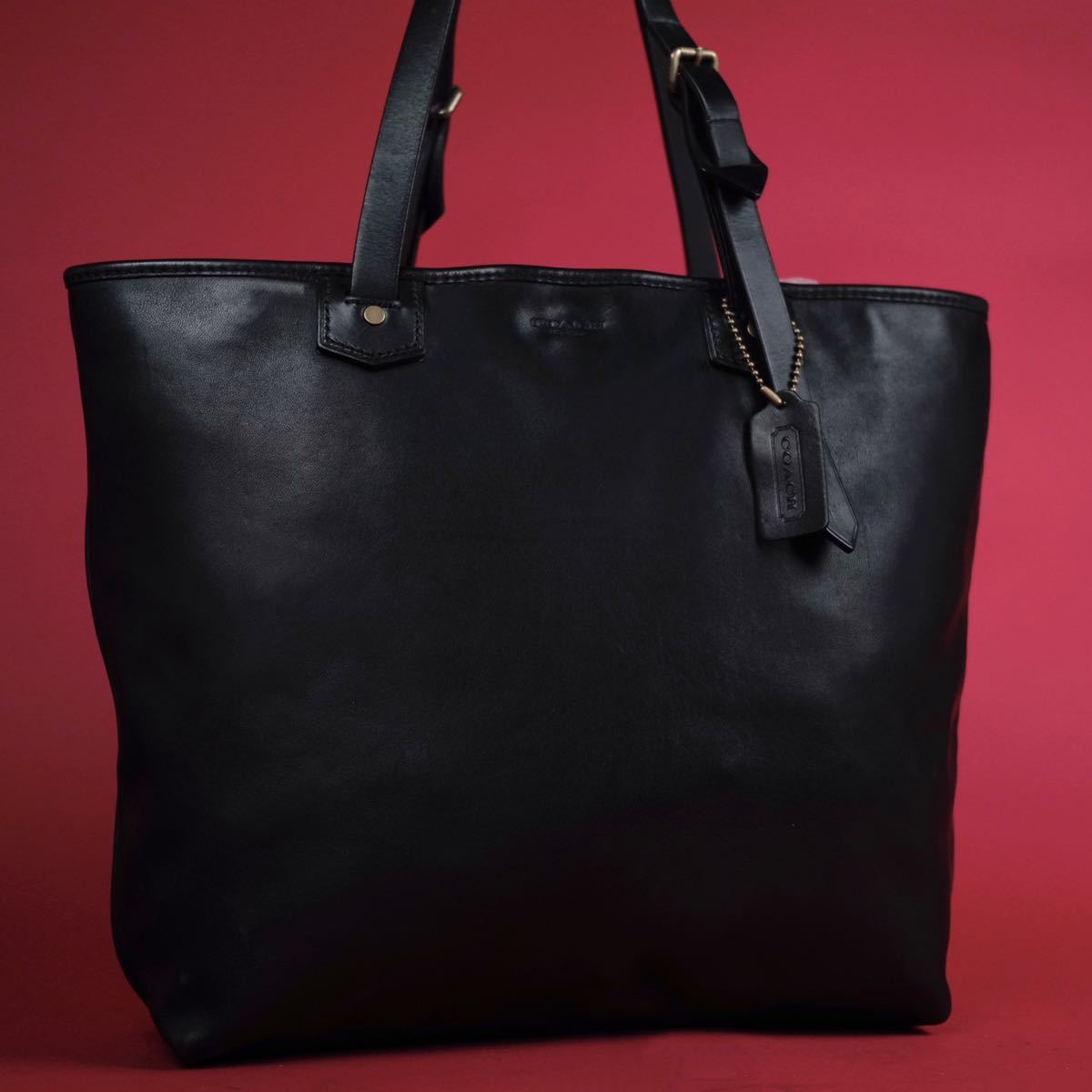 極 コーチ COACH A4収納 PC収納 トートバッグ バッグ ビジネスバッグ 黒 ブラック レザー メンズバッグ 革(トートバッグ)｜売買されたオークション情報、yahooの商品情報を ...