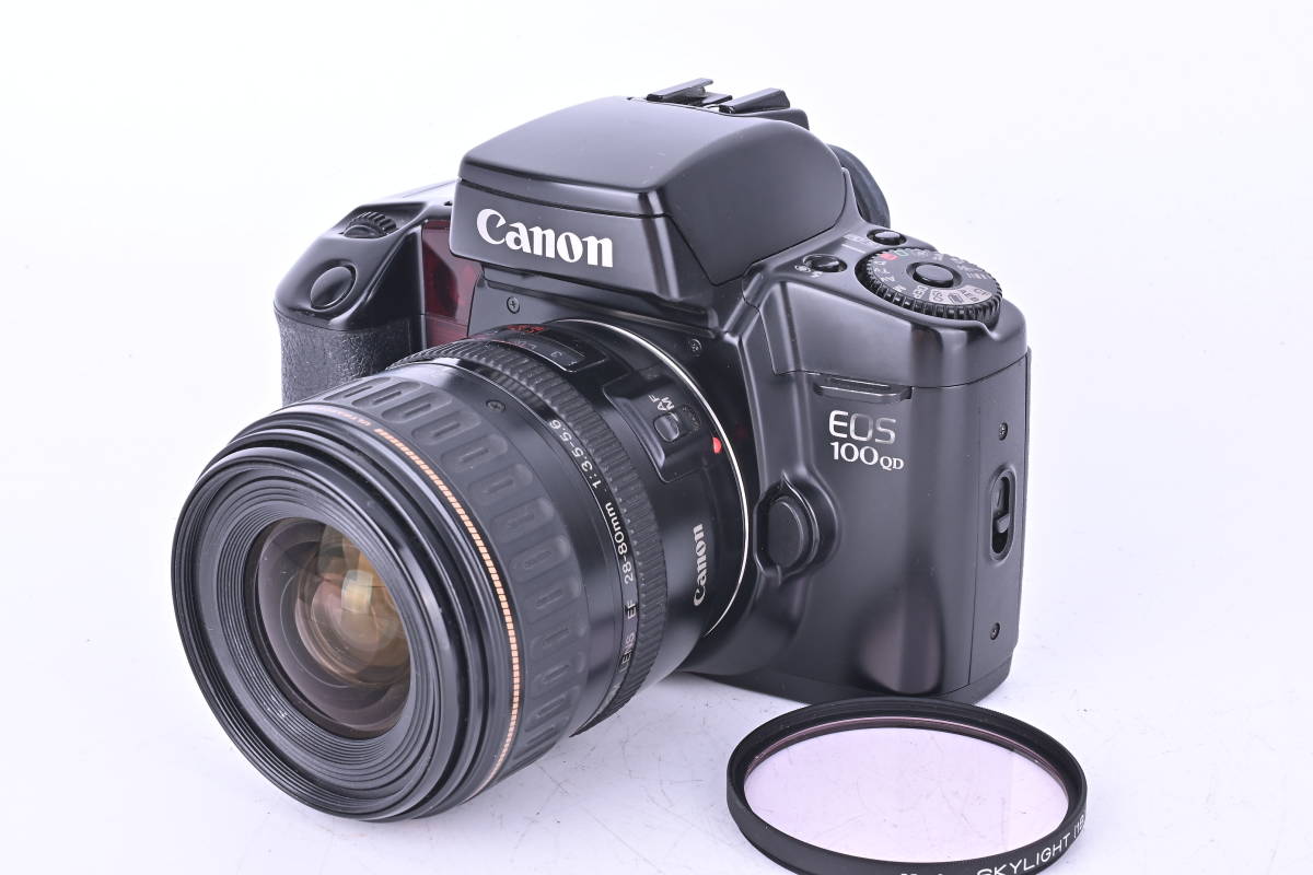 C5-1140 Canon キヤノン EOS 100 QD EF 28-80mm f/3.5-5.6 USM イオス オートフォーカス 一眼 ...