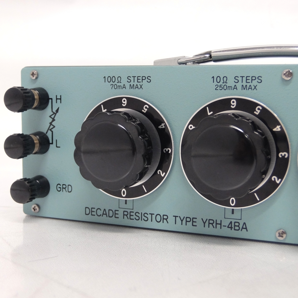 YAMABISHI 可変抵抗器 DECADE Resistor YRH-4BA 最大1111Ω /訳アリ /未校正 #329205(アマチュア ...