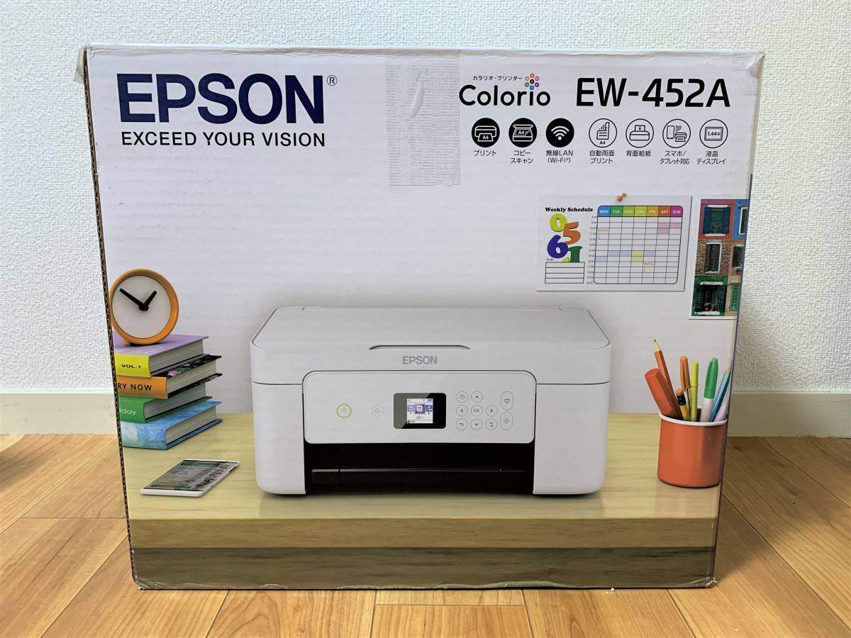 2021年製 エプソン Epson Colorio EW-452A カラリオプリンター(エプソン)｜売買されたオークション情報、yahooの商品情報をアーカイブ公開 - オークファン ...