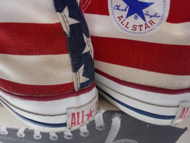 Vintage CONVERSE M8437 STARS ＆BARS Made In U.S.A/コンバース M8437 Made in U ...