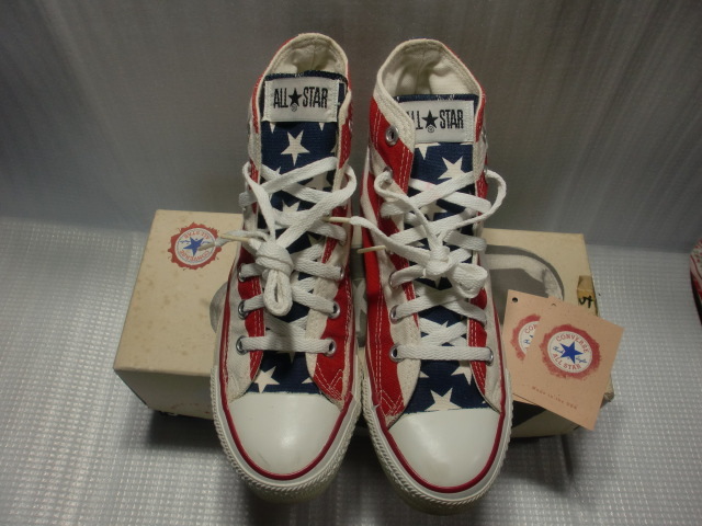 Vintage CONVERSE M8437 STARS ＆BARS Made In U.S.A/コンバース M8437 Made in U ...
