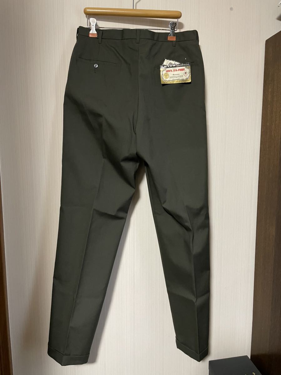 デッドストック 60s LEVIS STA-PREST スタプレスト スタプレ チノパン skinheads skins mods mod ...
