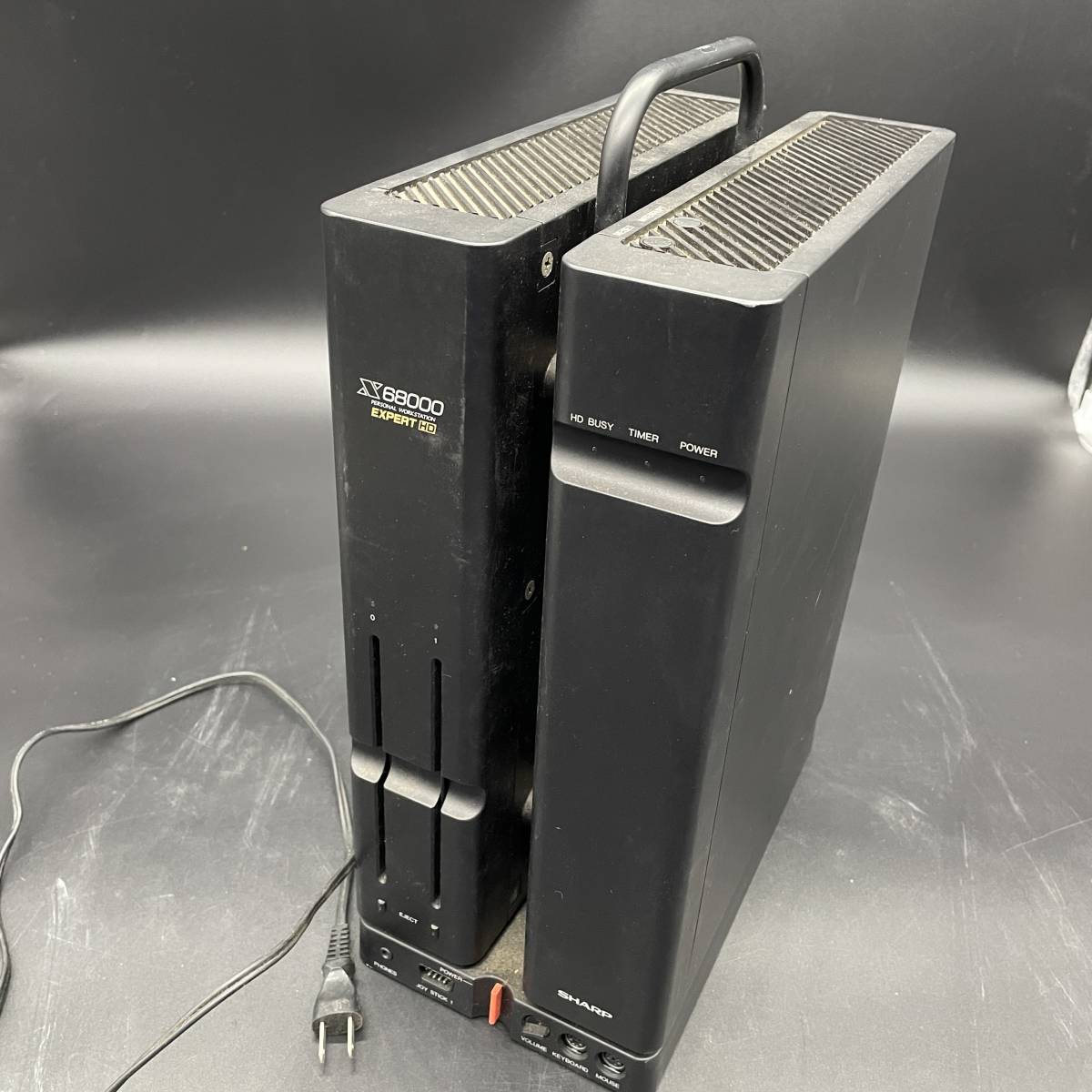 X68000 パーソナルワークステーション EXPERT HD 通電確認済み 動作未確認 シャープ SHARP(X68000)｜売買された ...