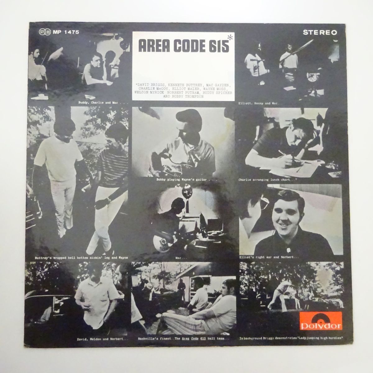 13051911; 国内盤/Wayne Moss Mac Gayden Kenneth Buttrey Area Code 615 / S.T ...