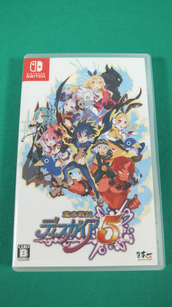 R005 スイッチソフト 魔界戦記ディスガイア5 Nintendo Switch ニンテンドースイッチ 日本一ソフトウェア 品 使用品(ニンテンドースイッチソフト)｜売買されたオークション情報 ...