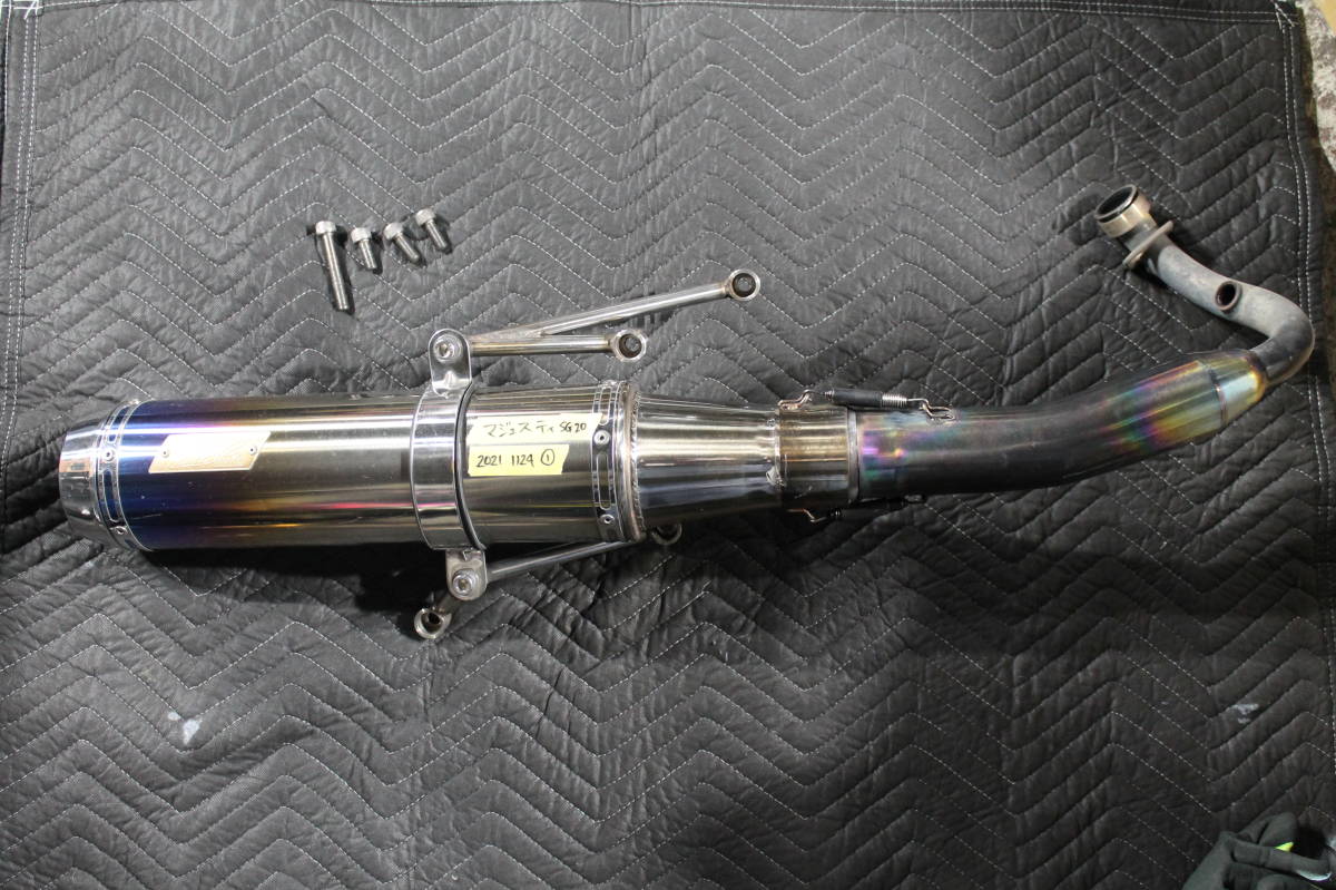 SG20J 4D9 MAC-MRD マフラー マジェスティ 250 マジェスティー(マフラー本体（社外）)｜売買されたオークション情報、yahooの商品情報をアーカイブ公開 - オークファン ...